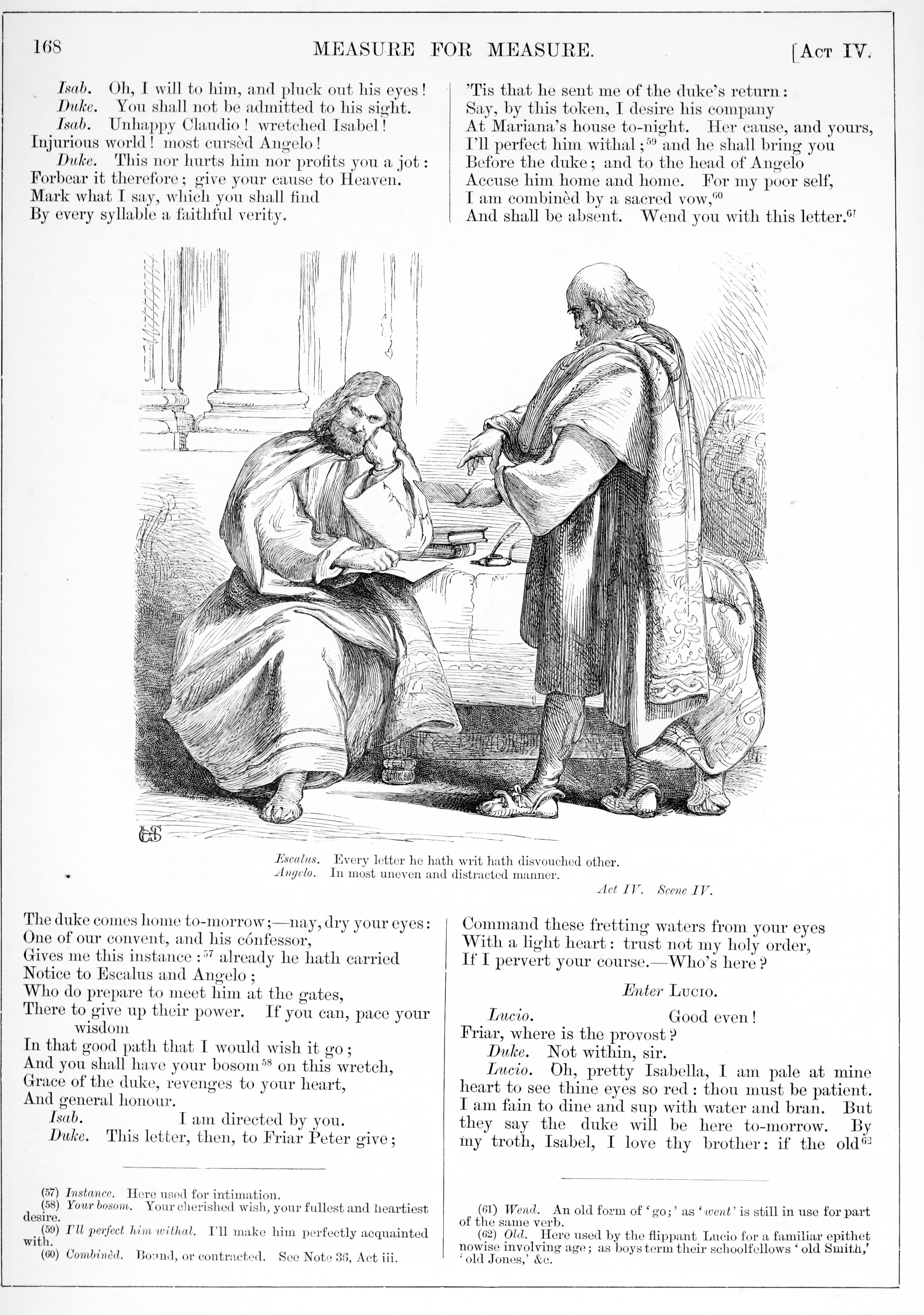 H. C. Selous, Measure for Measure, Illustration #11 | Victorian ...