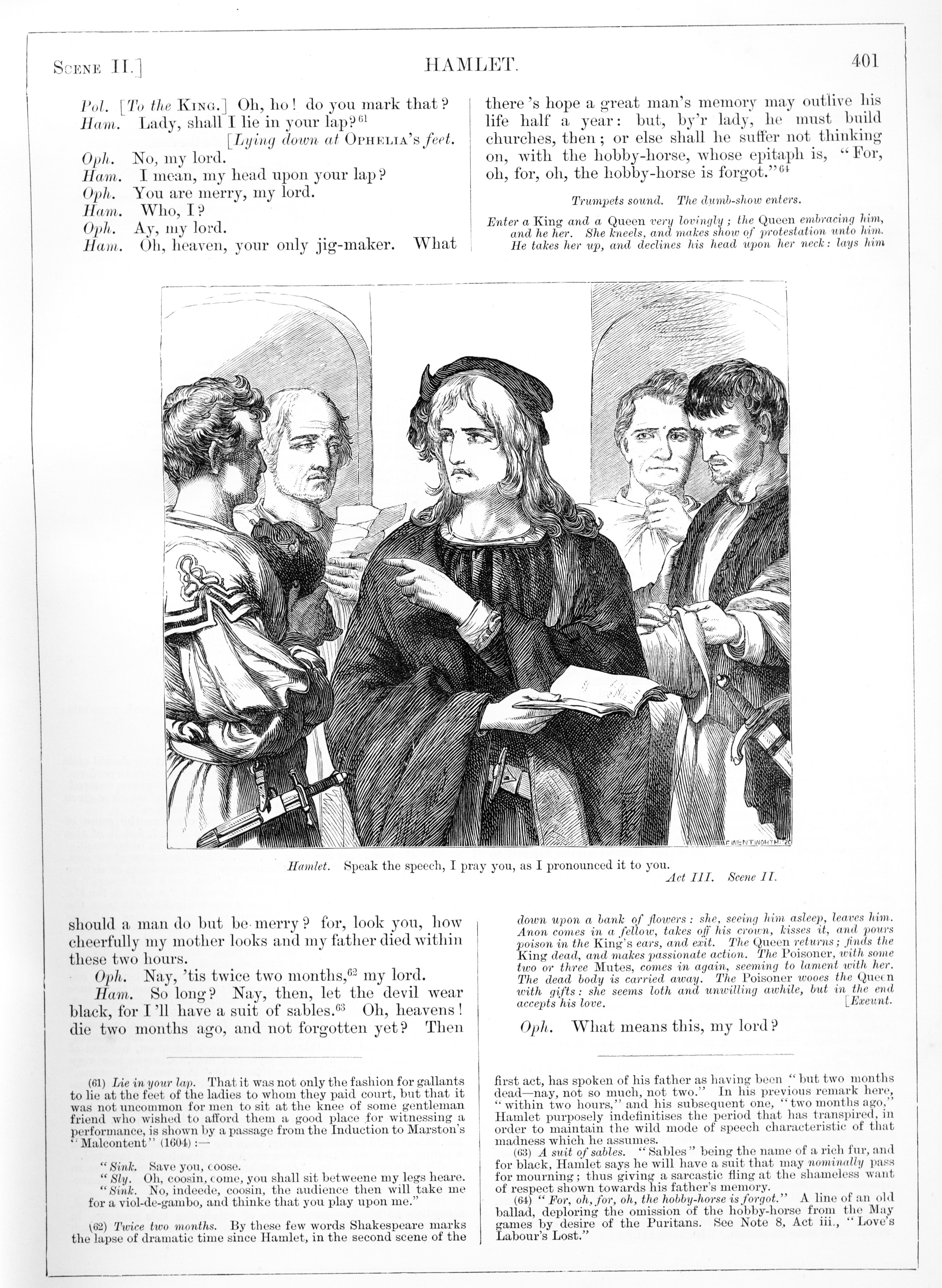 H. C. Selous, Hamlet, Illustration #12 | Victorian Illustrated ...