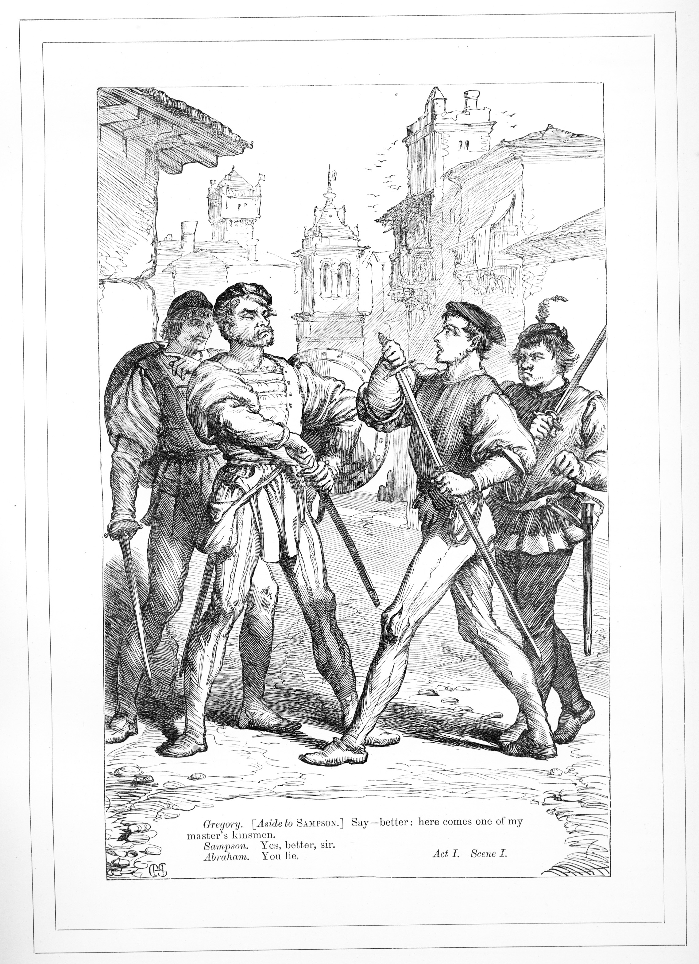 H. C. Selous, Romeo and Juliet, Illustration #3 | Victorian Illustrated ...